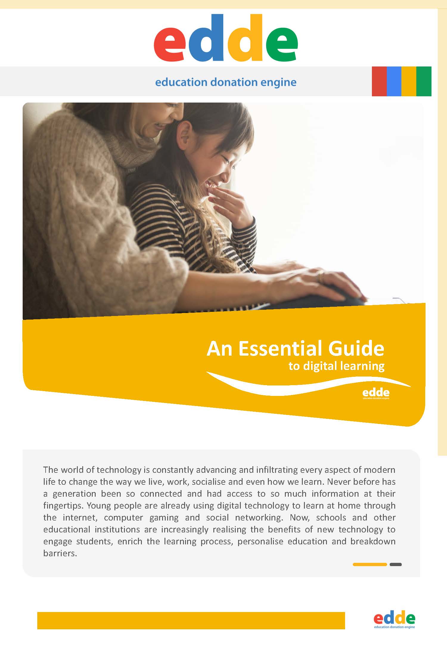Digital Learning Resources for E learning in Schools